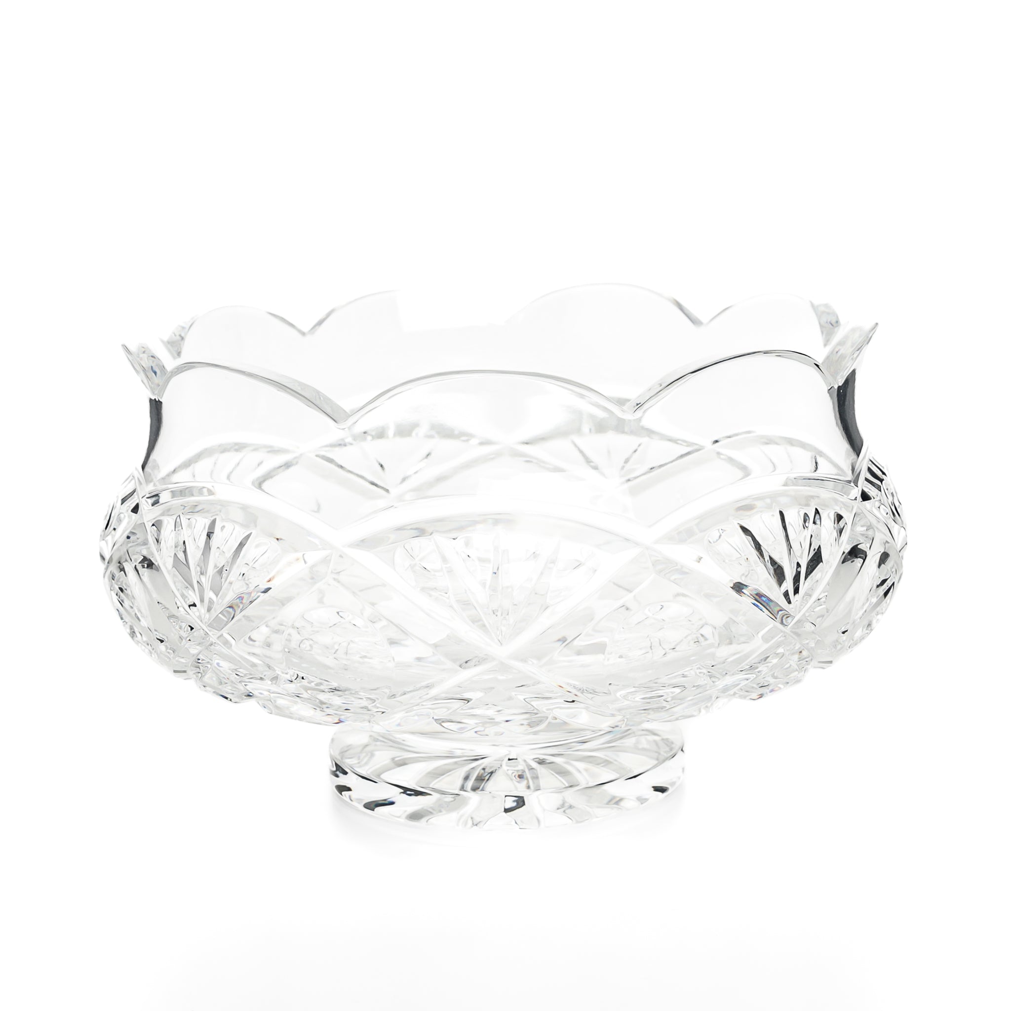 WATERFORD Doors Of Dublin Cut Crystal Bowl - Around The Block