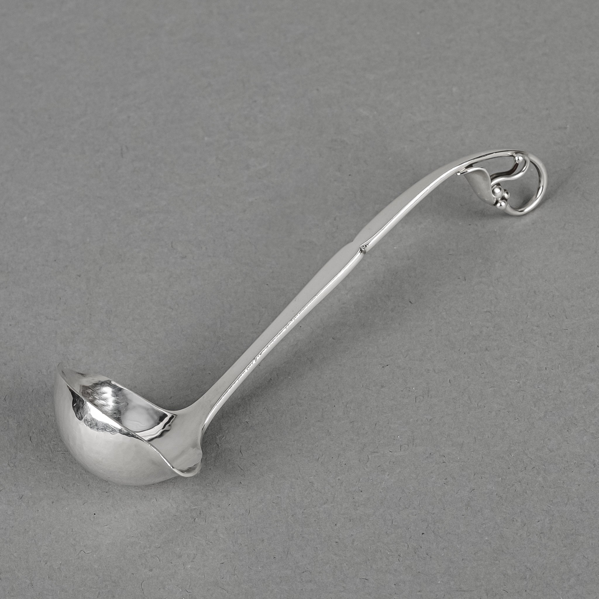 GEORG JENSEN Blossom Sterling Cream Ladle - Around The Block