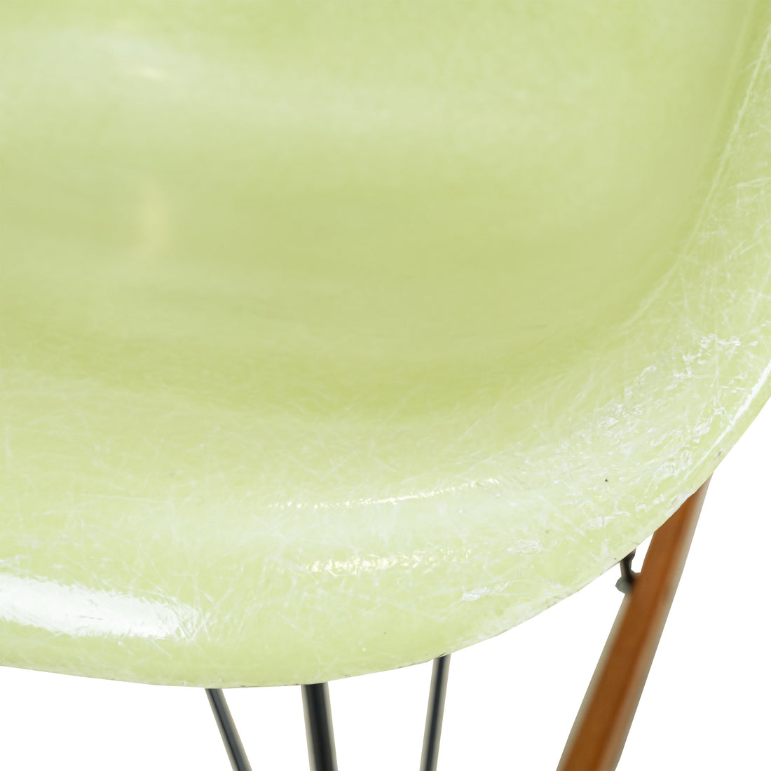 MODERNICA Case Study Arm Shell Rocking Chair Jadeite - Around The Block