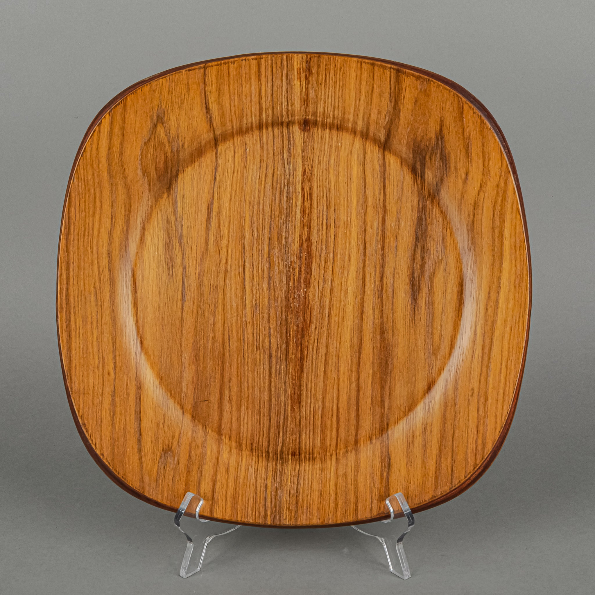 DANSK Wood Company Teak Square Chargers Set Of 4 - Around The Block