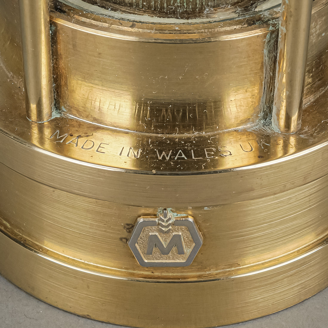 E THOMAS & WILLIAMS Cambrian Welsh Miners Lamp - Around The Block