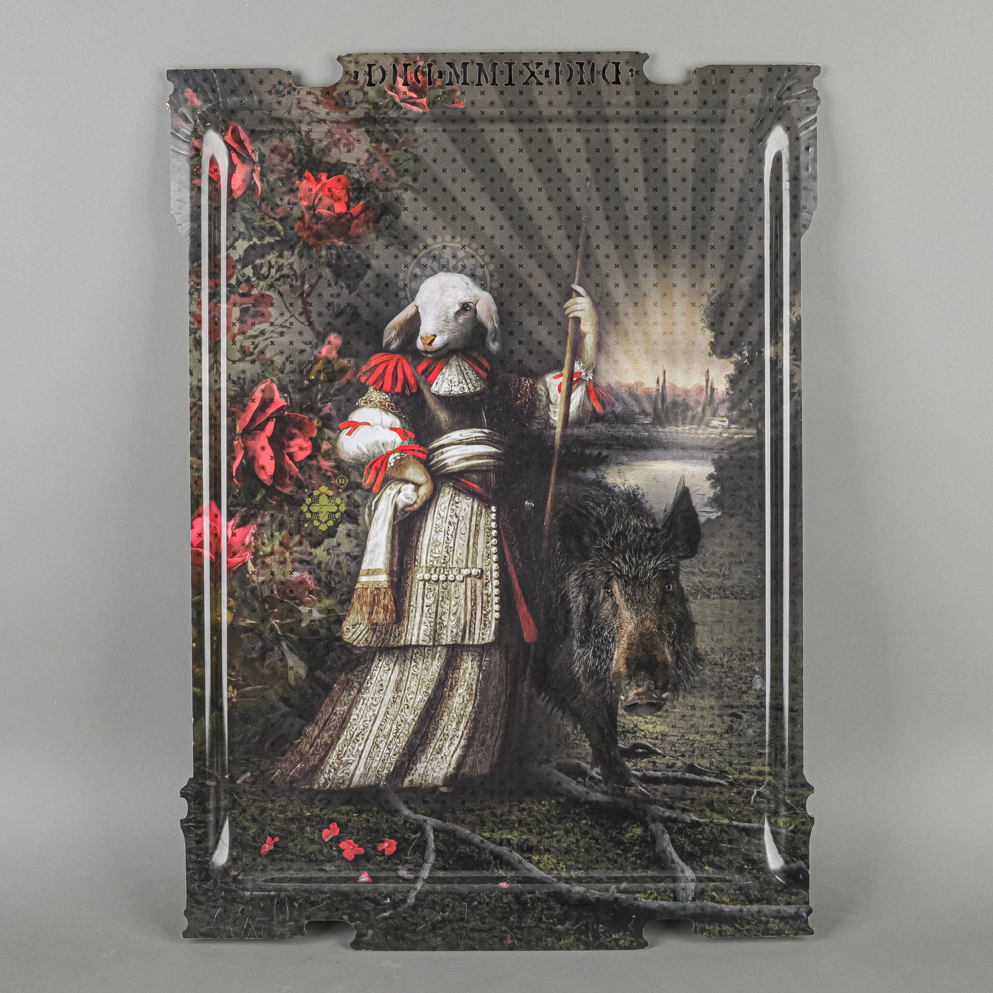 IBRIDE Visconti Family Galerie de Portraits Laminate Tray - Around The ...