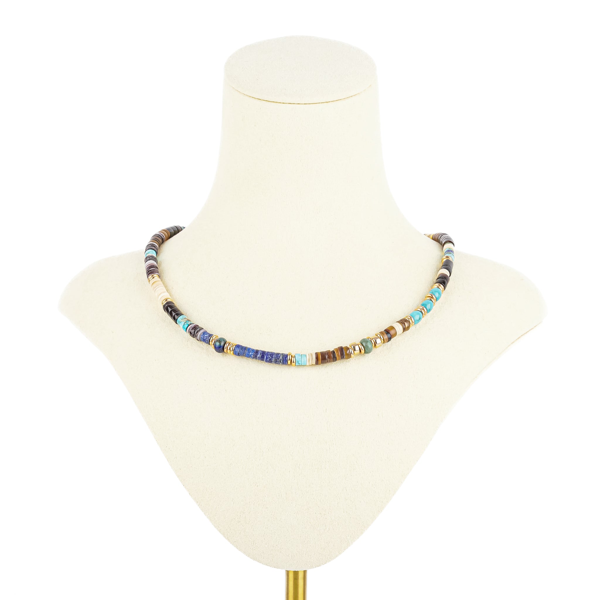 GACHON POTHIER Gold Plated Diego Necklace - Around The Block