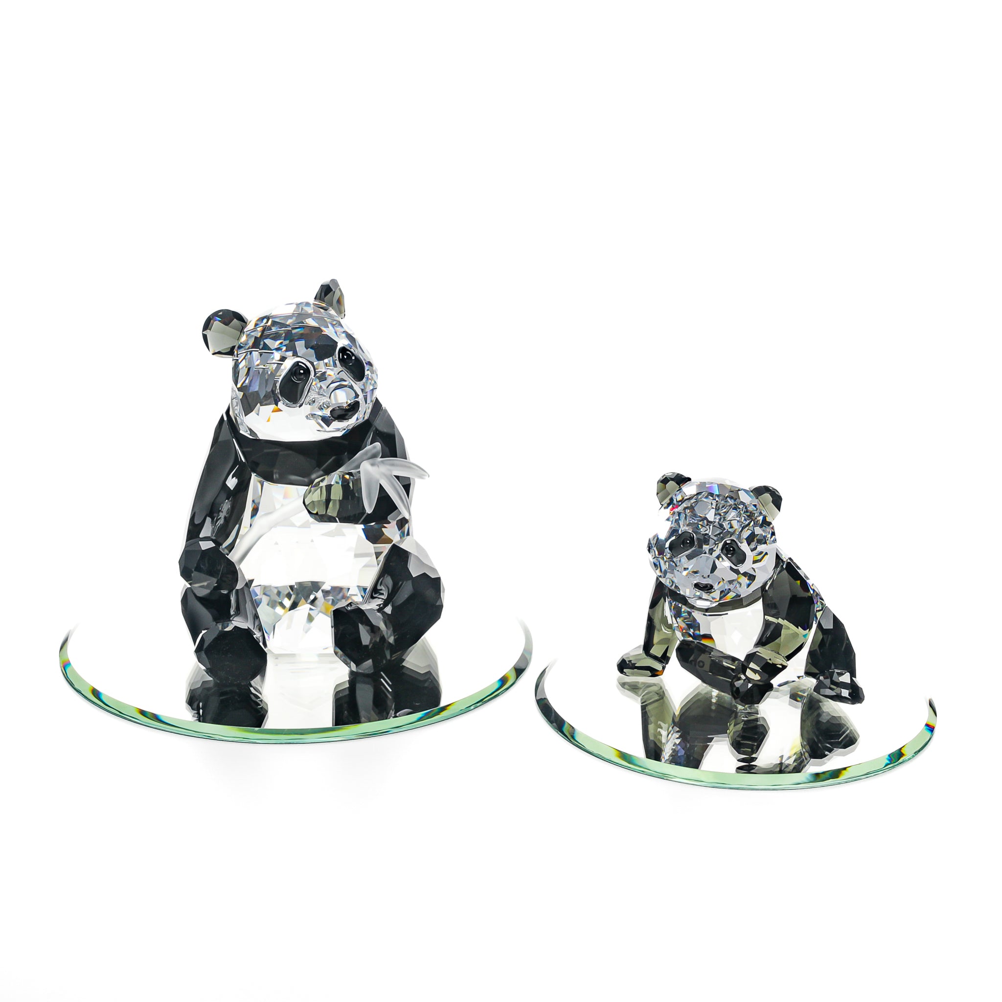 SWAROVSKI Pandas 9009189 Set/2 Mother & Cub 2008 Annual Ed - Around The ...