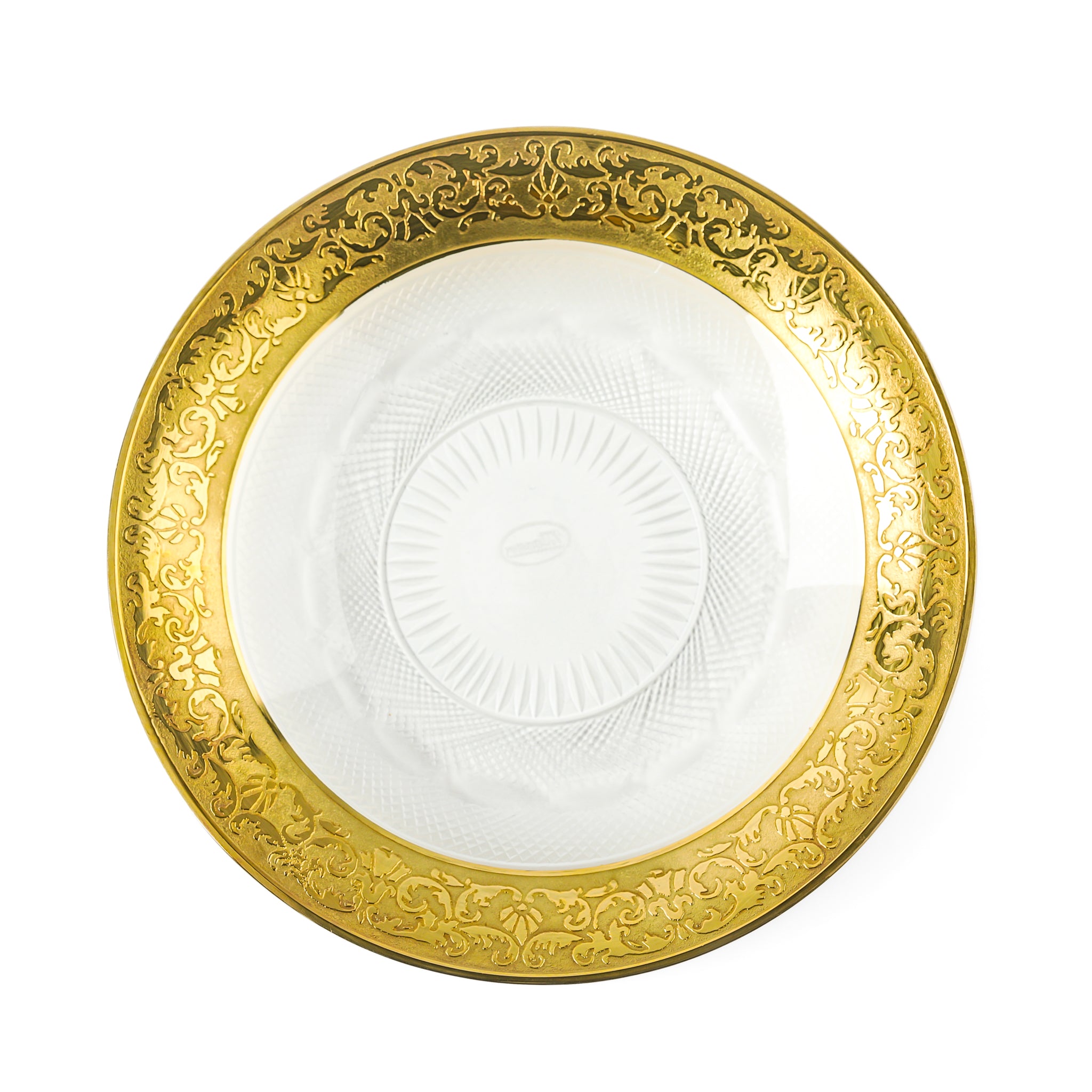 MOSER Splendid Finger Bowl Plates Set/6 - Around The Block