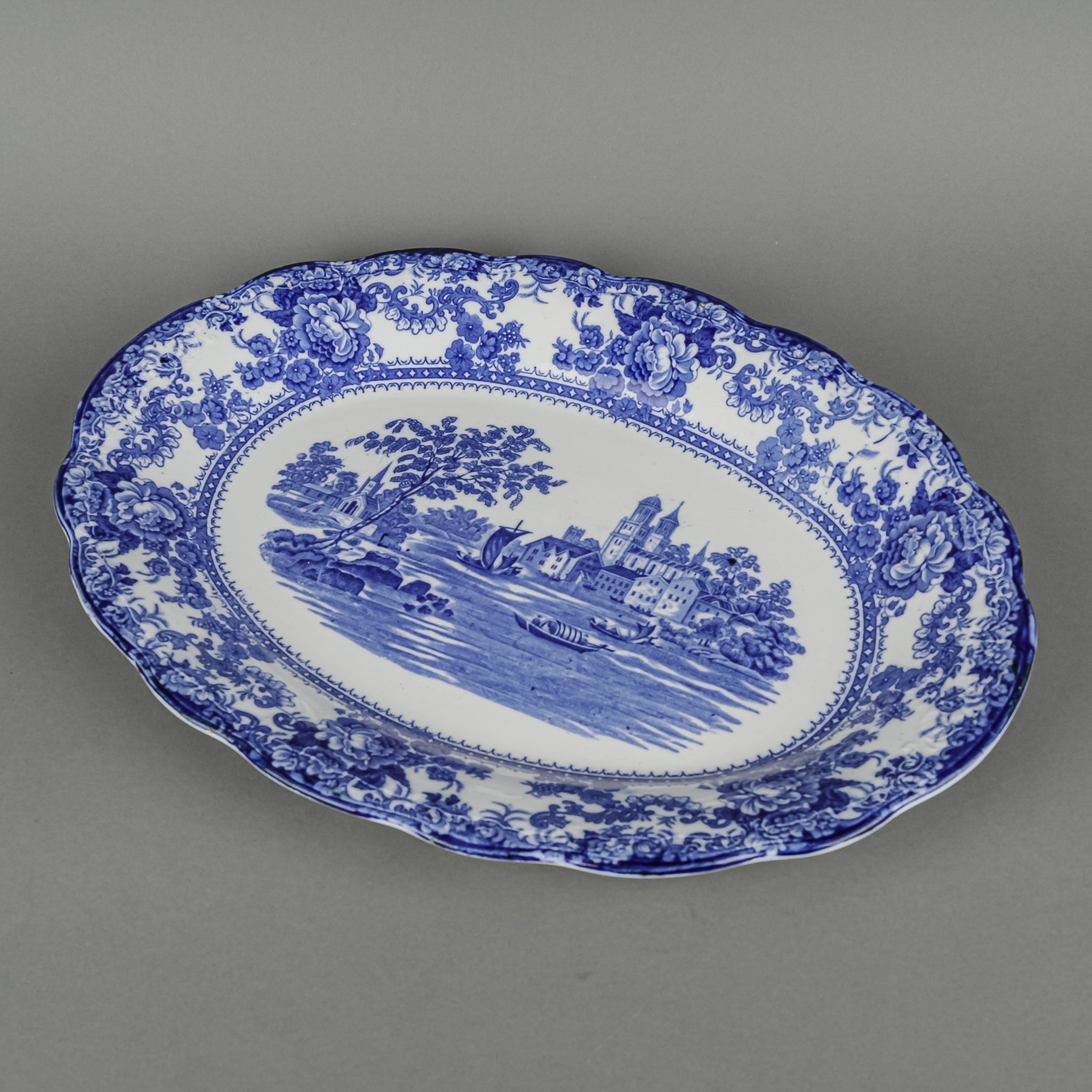 F.WINKLE & CO COLONIAL POTTERY Togo Platter - Around The Block